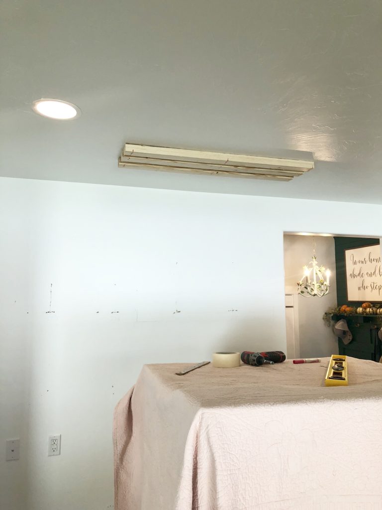 A weekend kitchen project...framing out my refrigerator | LeCultivateur